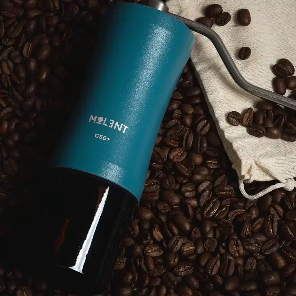 Molent G50+ Kahve Değirmeni Turquoise - Goche's Coffee